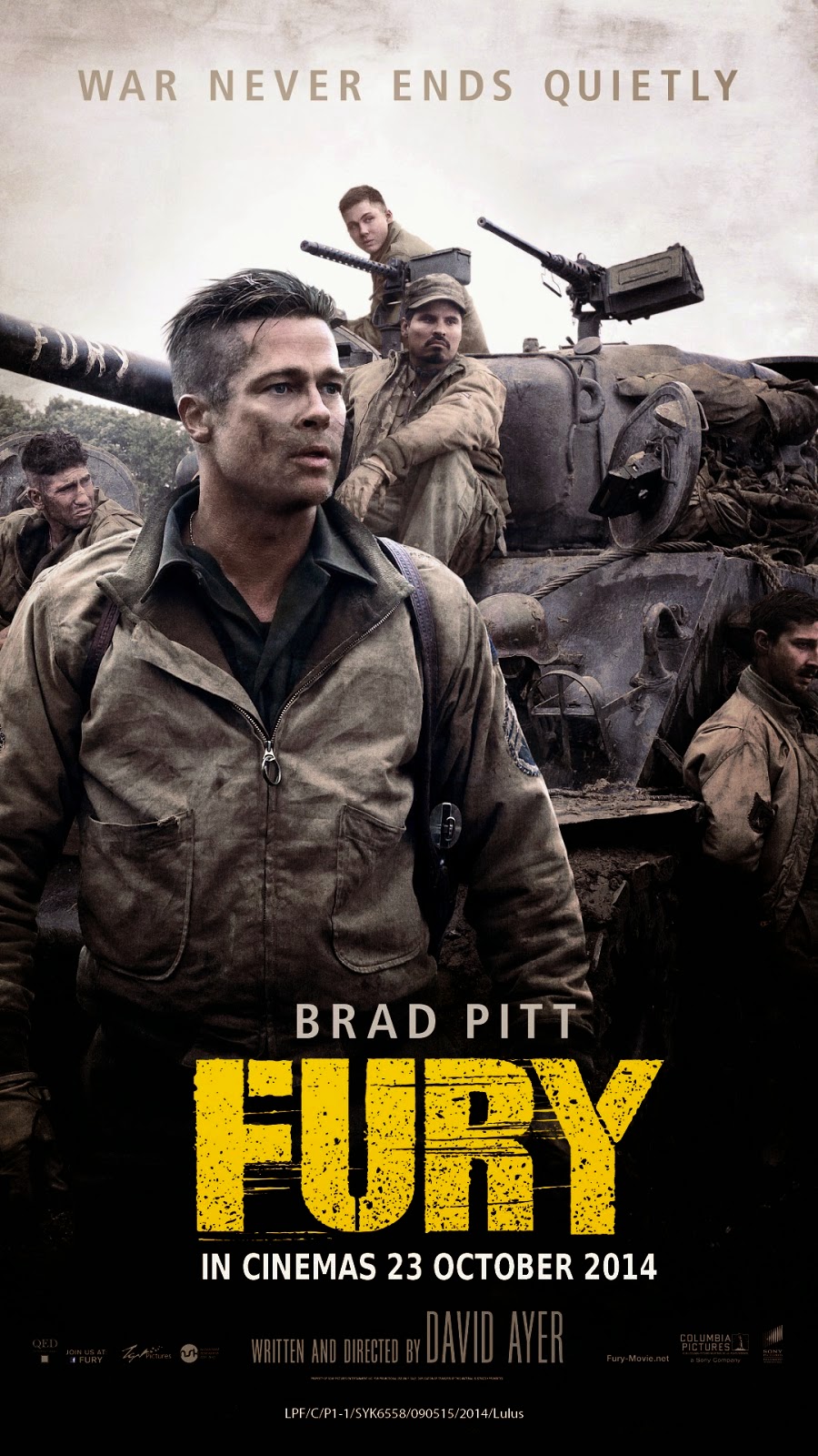 Fury ( 2014 ) | TFC