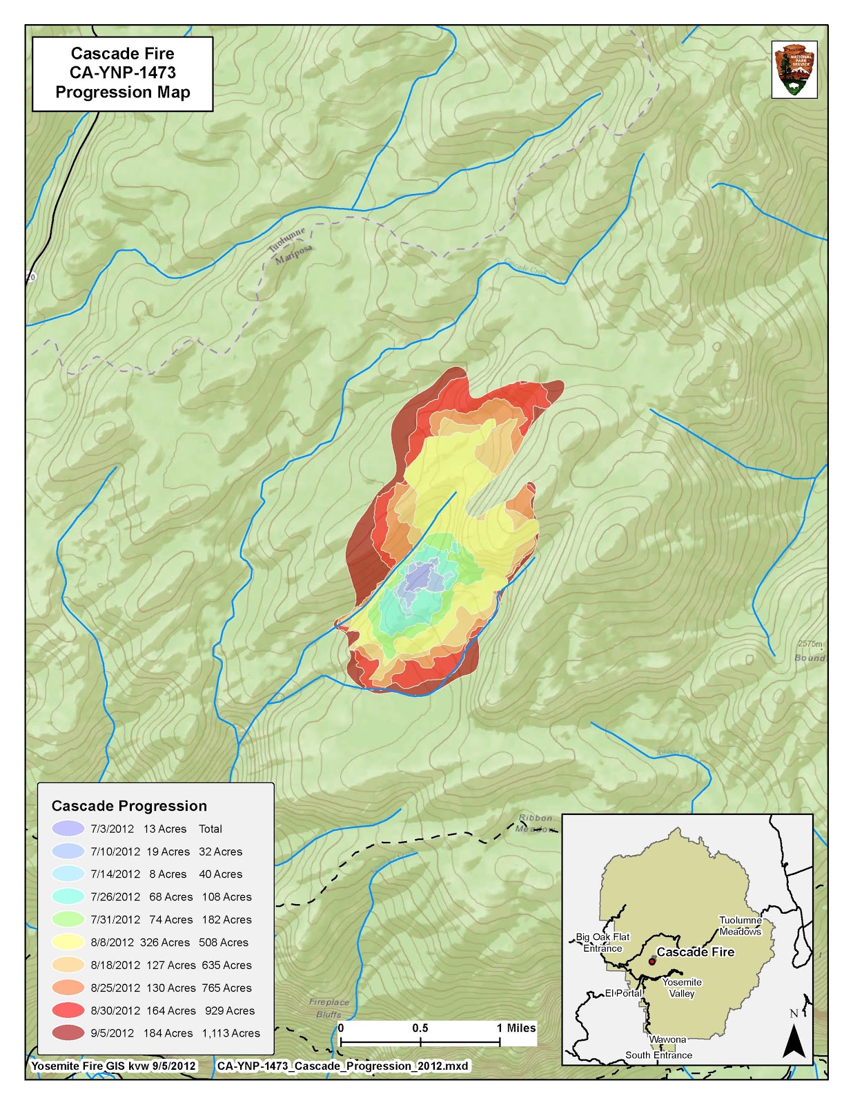 CFN - CALIFORNIA FIRE NEWS - CAL FIRE NEWS : Yosemite Fire - Cascade ...