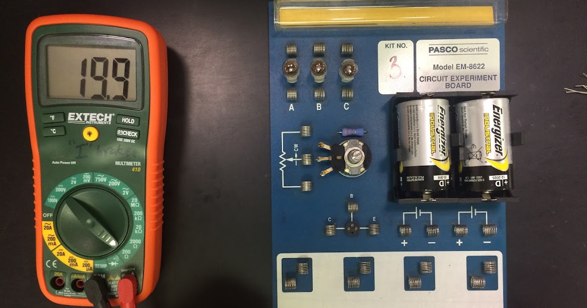 Physics Lab - a Good Place to Do Physics: Resistors in series