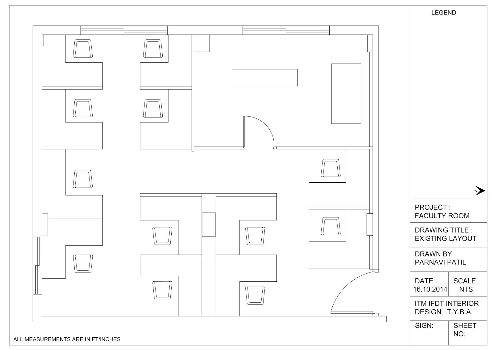 Portfolio: Portfolio - Faculty Room of Design Institute