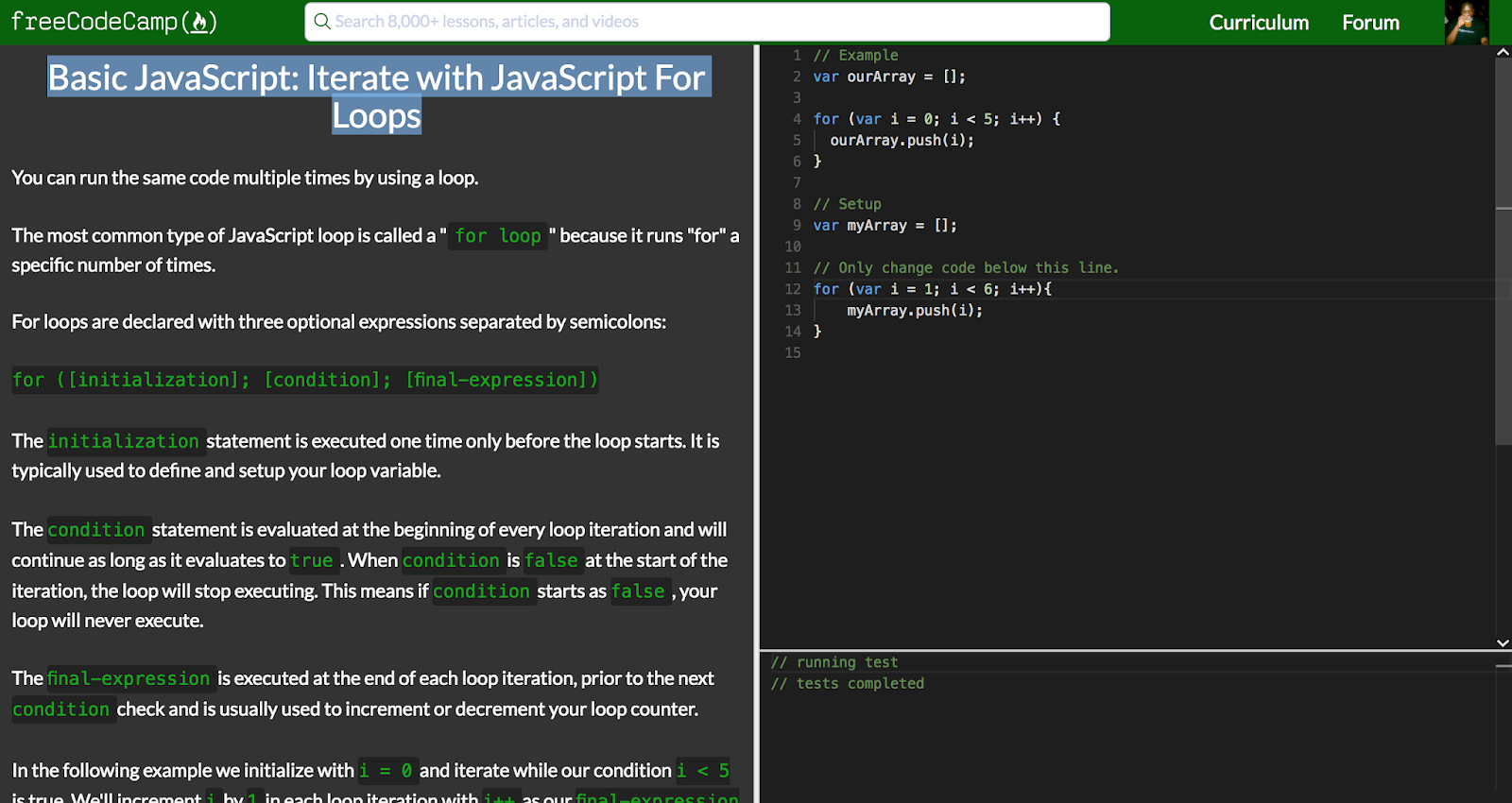Just A Few Things Iterate With Javascript For Loops