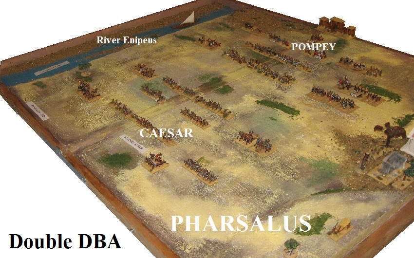 Ancients on the Move: Double DBA Pharsalus at the BattleDay