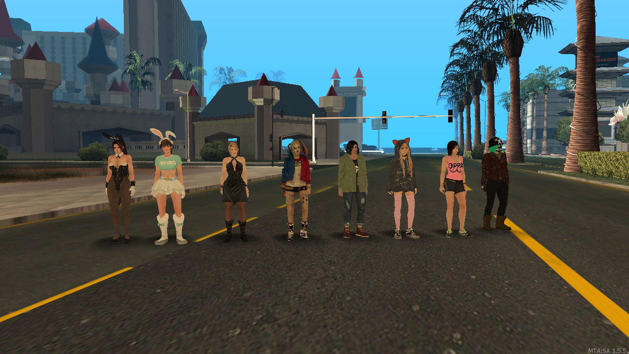 Pack skins femininas mta - MTA Brasil