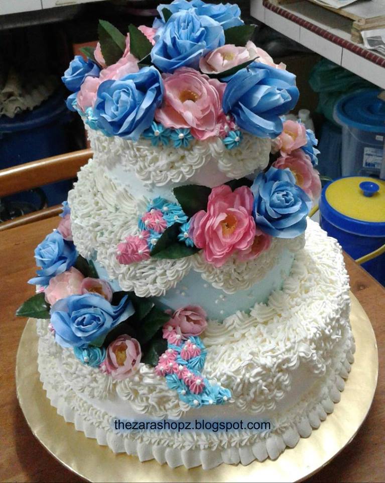 The Zara Shopz: Kek Kahwin Di Sandakan/ Wedding Cakes In Sandakan