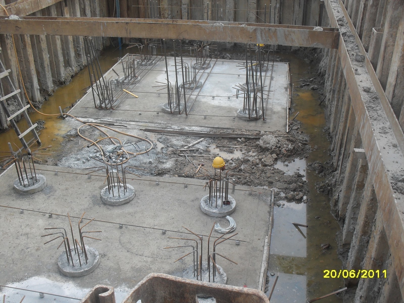 Sheet Piling Process