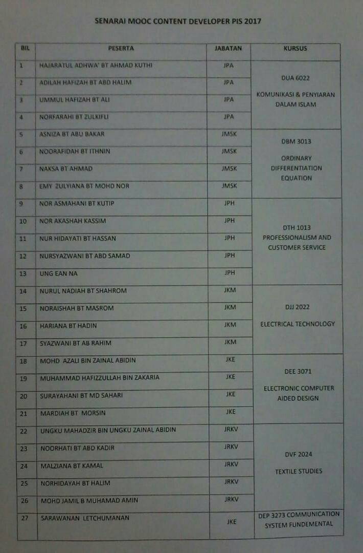 PIS Elearning: CIDOS Award PIS