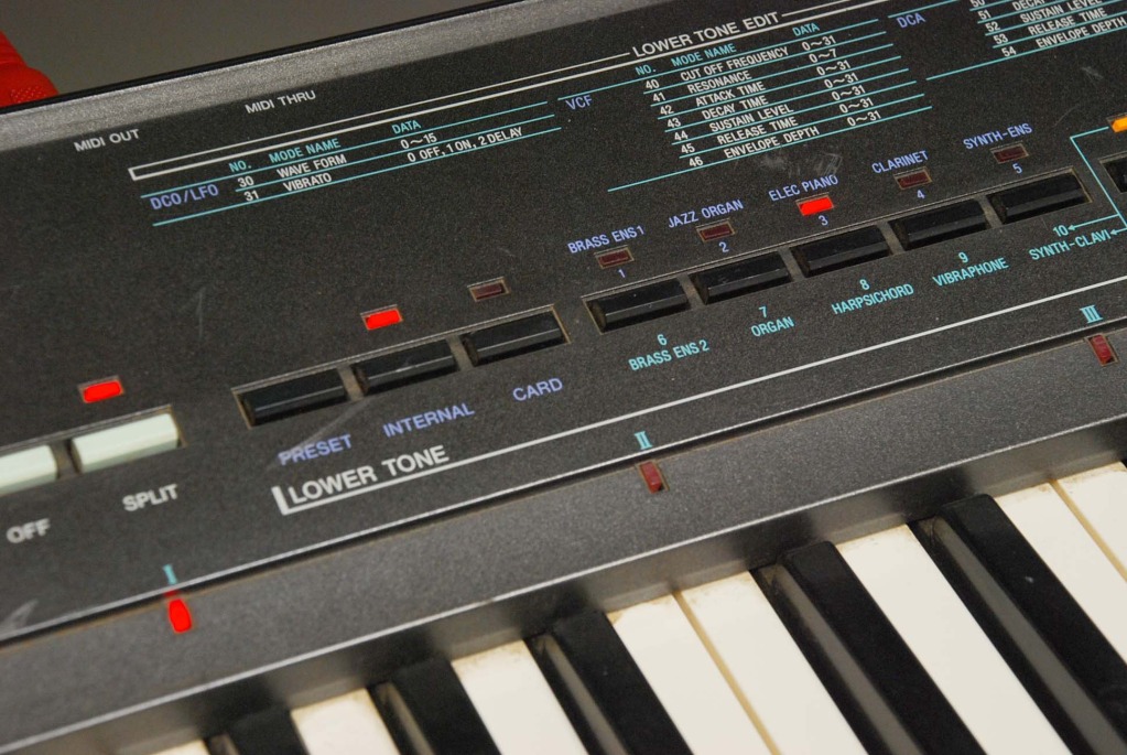 MATRIXSYNTH: Casio HZ-600 SD Synthesizer with Analog Filters