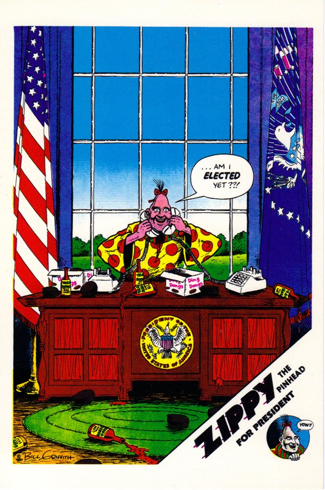 13 1/7: ZIPPY THE PINHEAD Postcards - "Are We Having Fun Yet?"