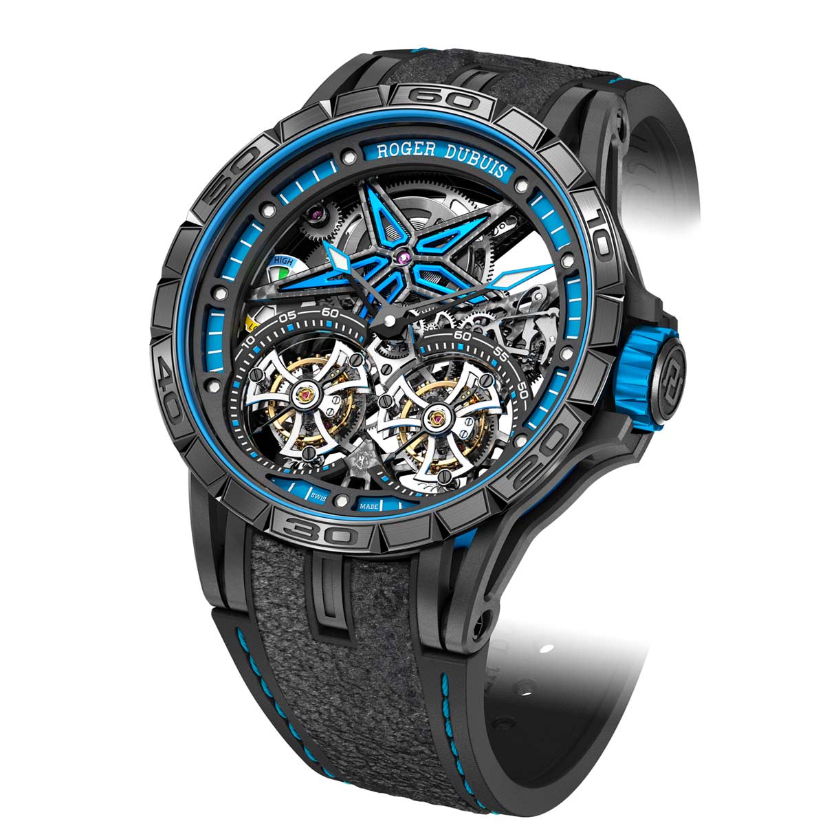 SIHH 2017: Roger Dubuis - Excalibur Spider Pirelli line | Time and ...