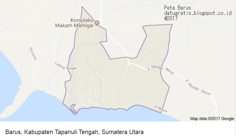 DATU GRATIS: BARUS KOTA TUA