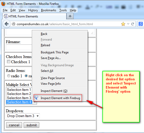 Selenium By Arun 405 Using Deselectbyvalue Command To Deselect The List Option From The