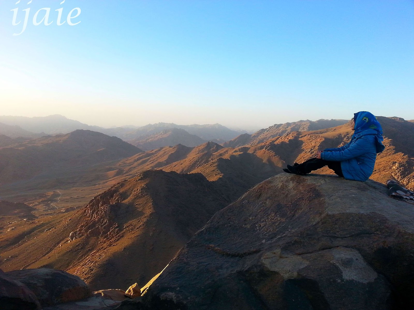 IjA Rania Farhan Danial: Pengalaman mendaki Jabal Musa / Mount Sinai