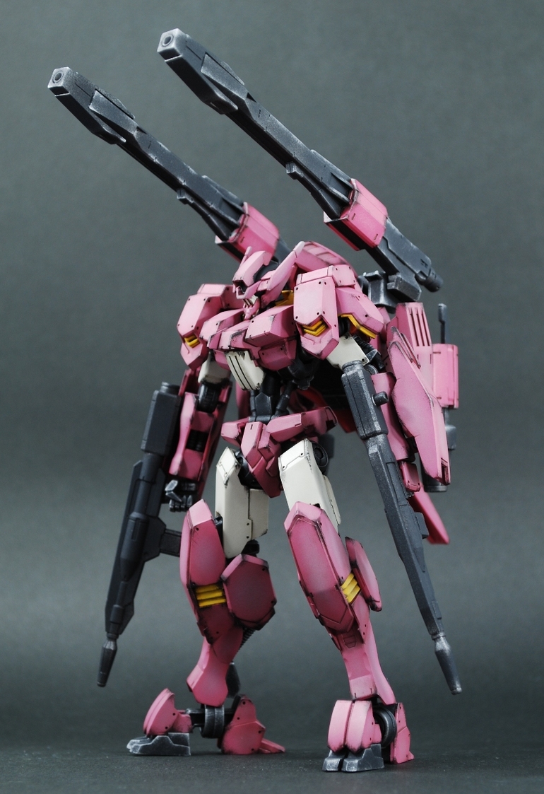 Painted Build: HG 1/144 Gundam Flauros [Ryusei-Go] - Gundam Kits ...