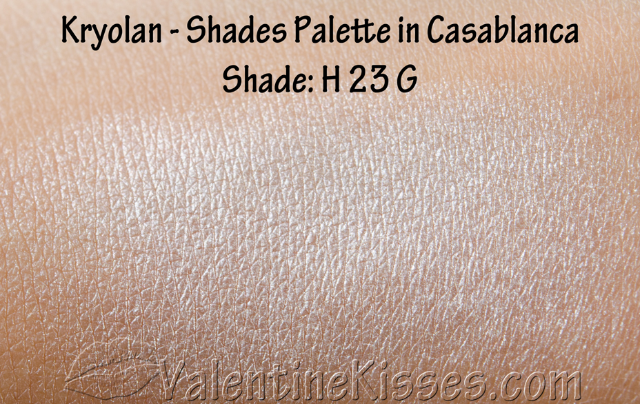 Valentine Kisses: Kryolan Shades Eyeshadow Palette in Casablanca - pics ...