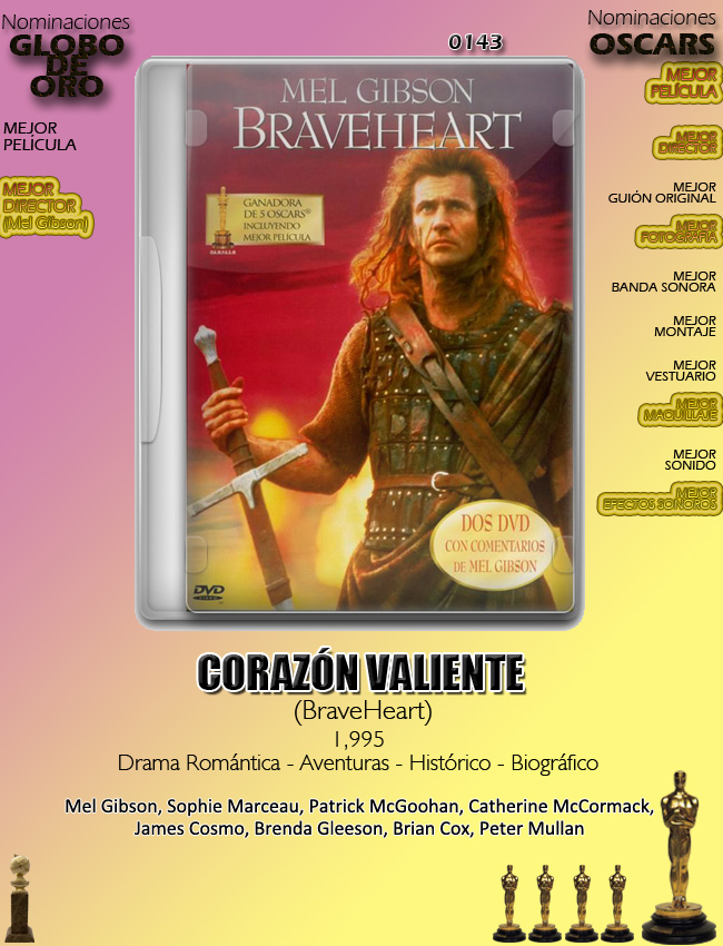 LAS MEJORES PELÍCULAS: 0143 - CORAZÓN VALIENTE