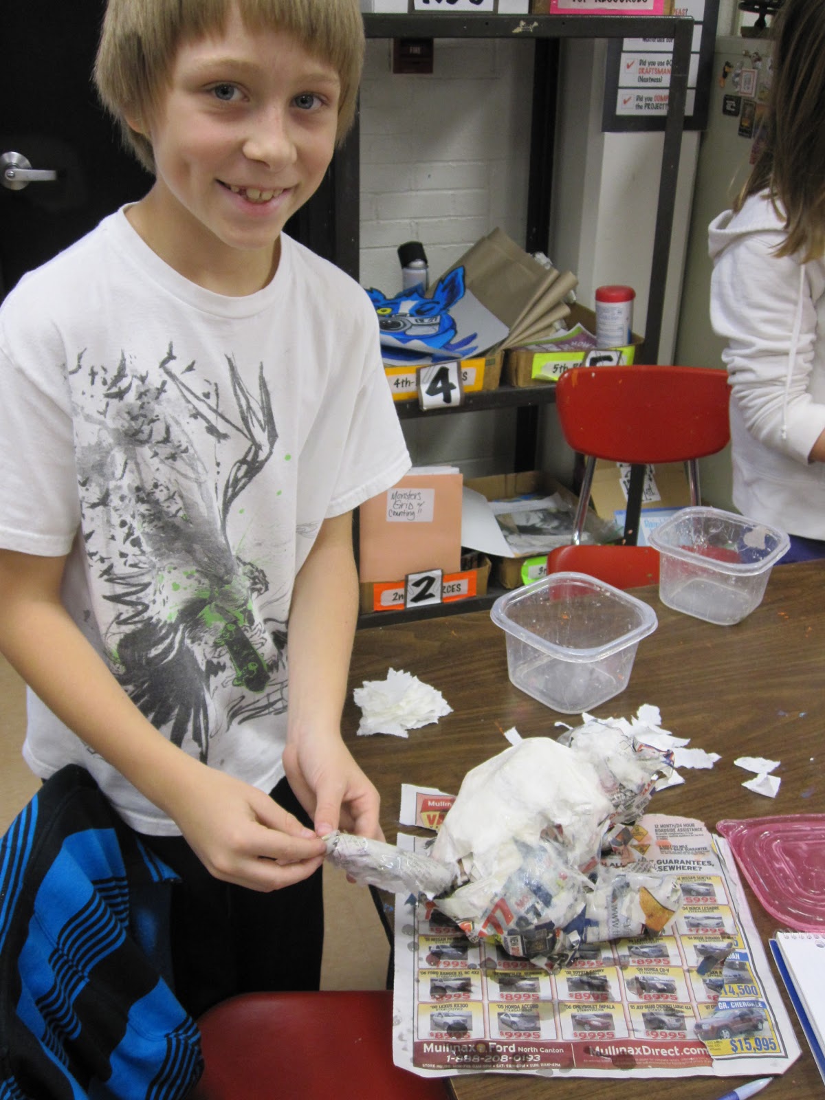 Lake and Hartville Elementary Art: 5th Grade Oaxacan Animals, Paper Mache'