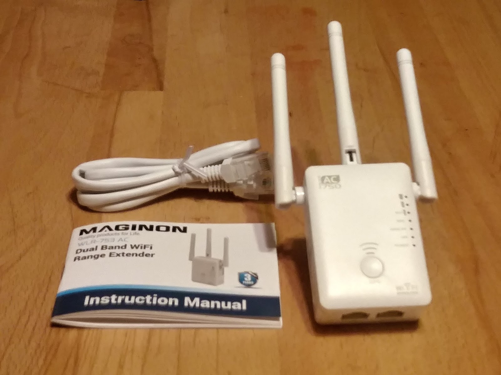 Reviews by Dennis: Maginon Dual Band WiFi Range Extender