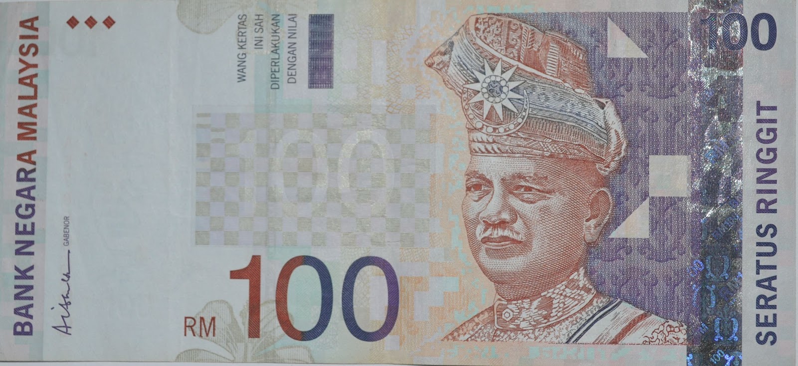 Galeri Sha Banknote: WANG KERTAS RM100 LENGKAP SIRI KE-8 HINGGA SIRI KE-11