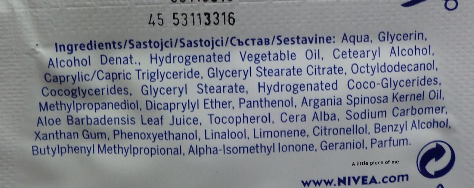 A little piece of me: Nivea: active purifying face mask + pure&natural ...