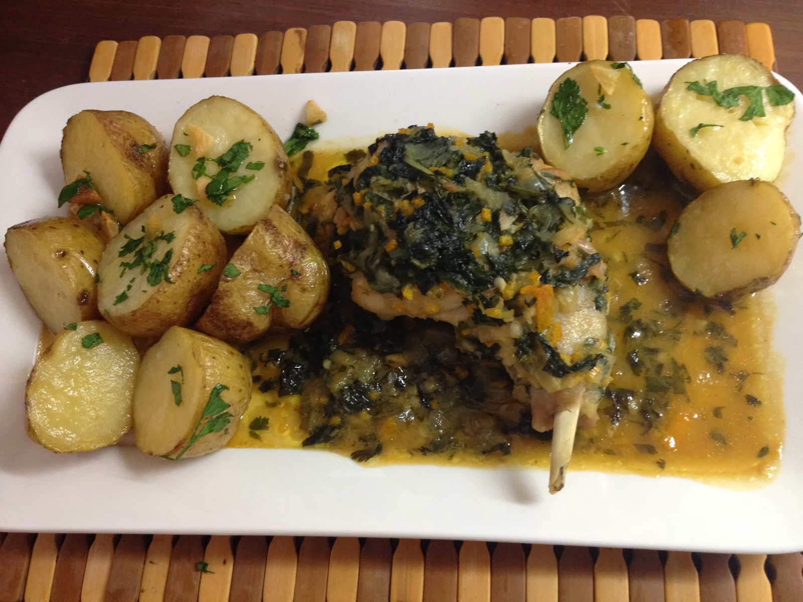 Conejo con naranja y menta - ¡Huele Bien!