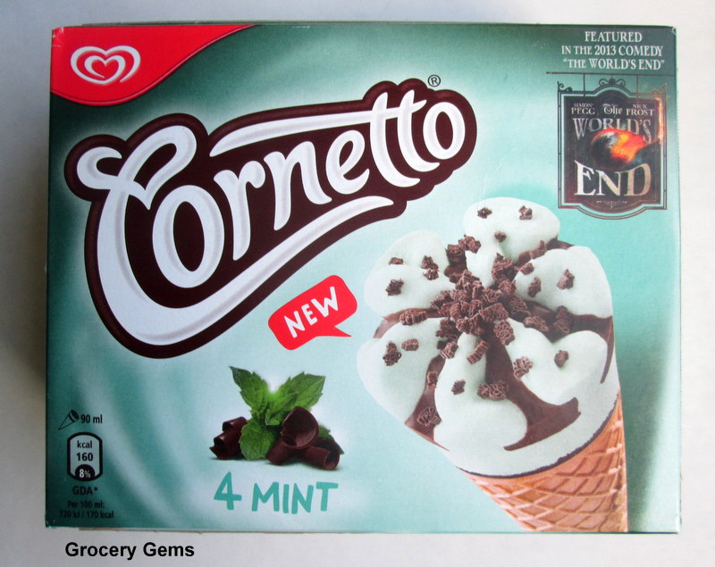 Grocery Gems: Quick Review: Cornetto Mint Multipacks