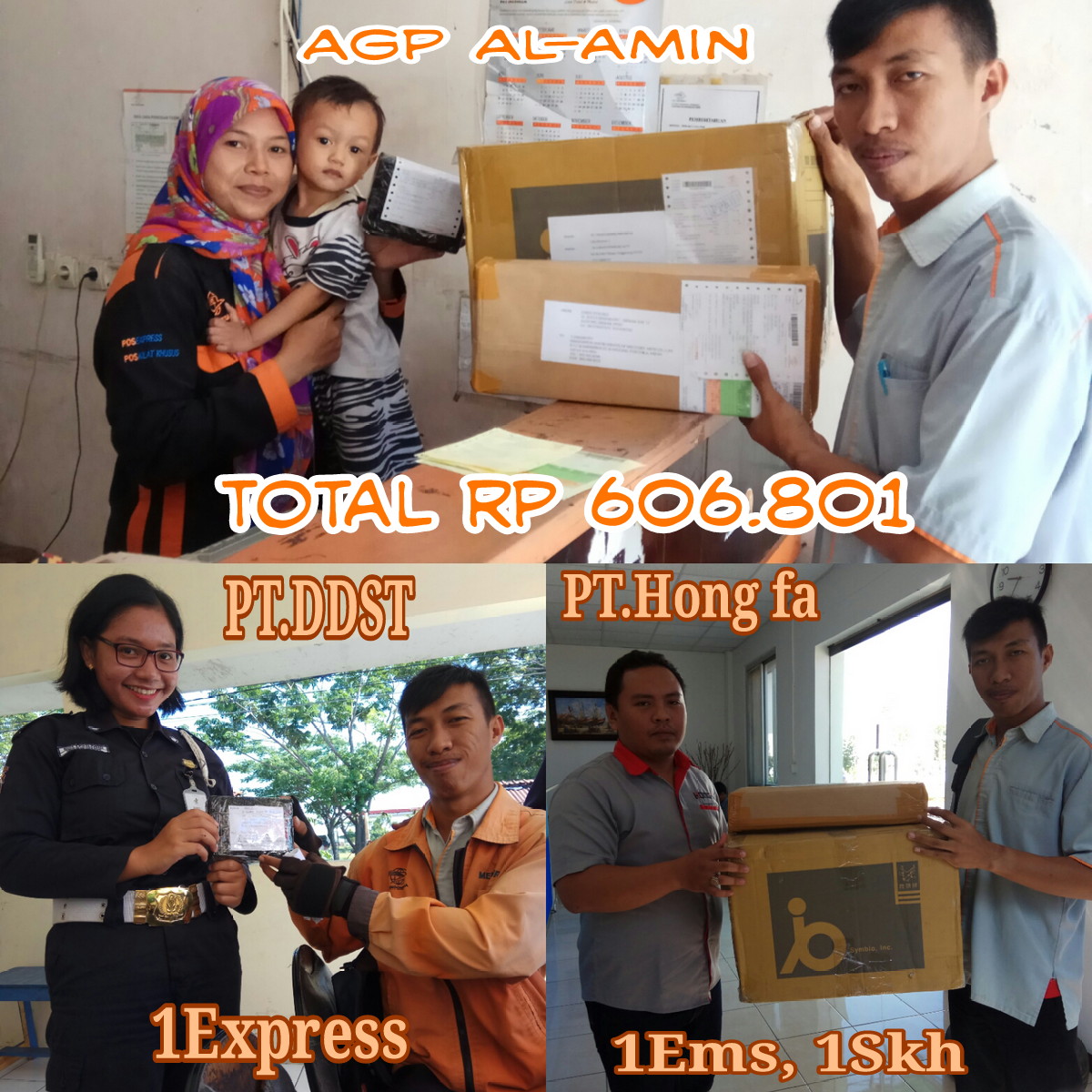 Agen Kantor Pos Siap Jemput Pick Up Paket Online Shop |TEMBALANG ...