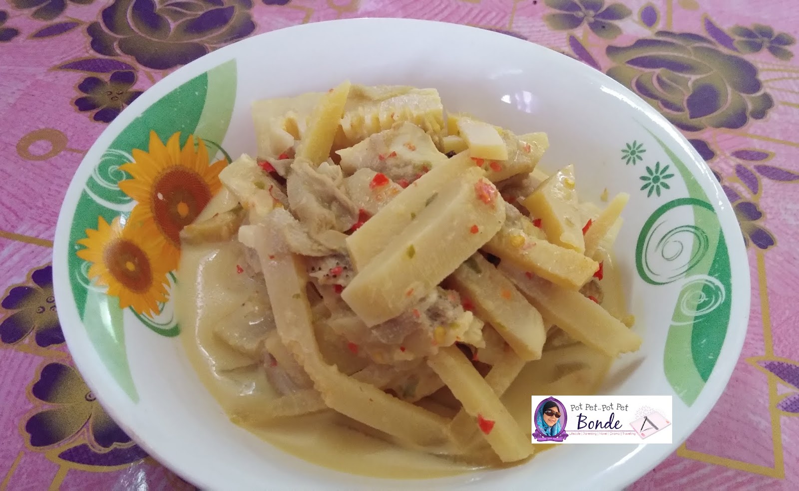 Resepi Rebung Madu Masak Lemak Cili Api Bersama Perut Lembu