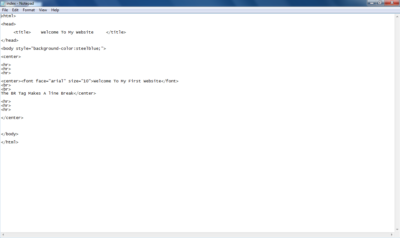 Web Development Tutorials: Lecture 2