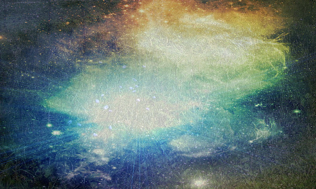 Allsparklesofnow: Space Heart Grass