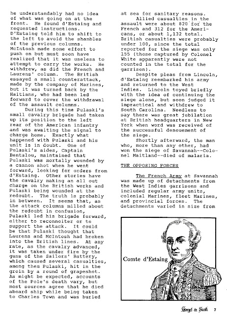 My Brave Fusiliers!: Storming of the Spring Hill Redoubt 1779: Part 1