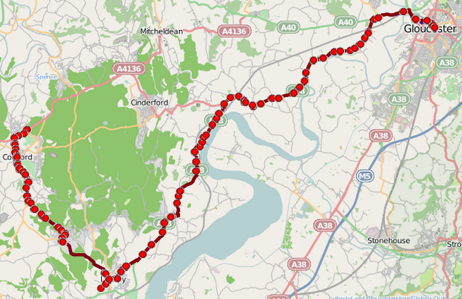 Great British Bus Routes: 23: Gloucester - Coleford