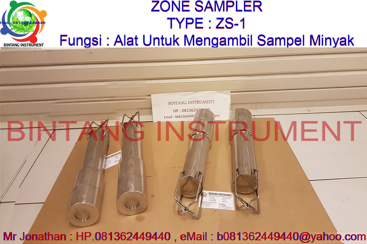 .: 081362449440 Jual Zone Samplers ZS-1 Jual alat pengambil sampel ...