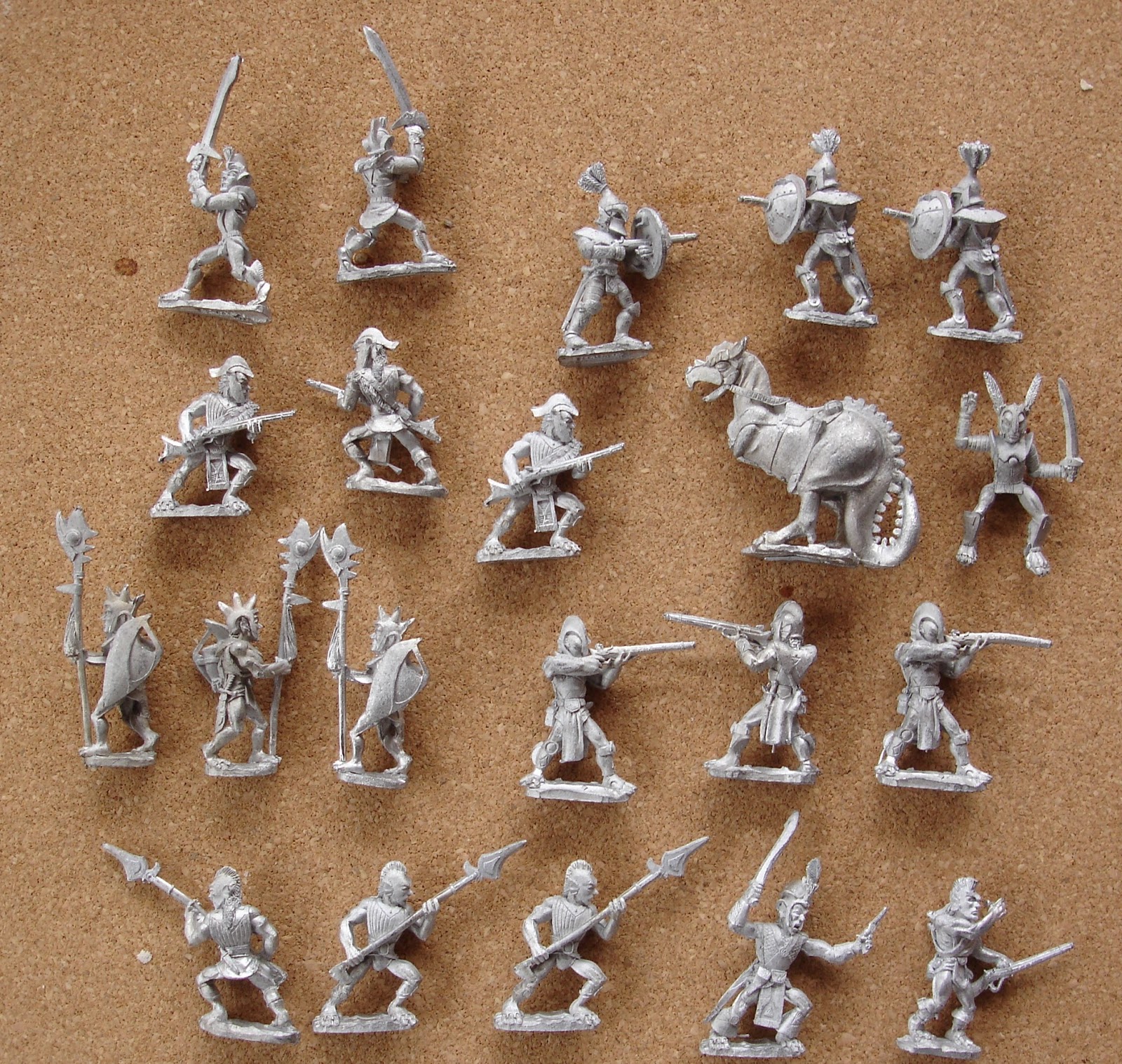 One Sided Miniature Wargaming Discourse: Legions of Mars - Adversaries