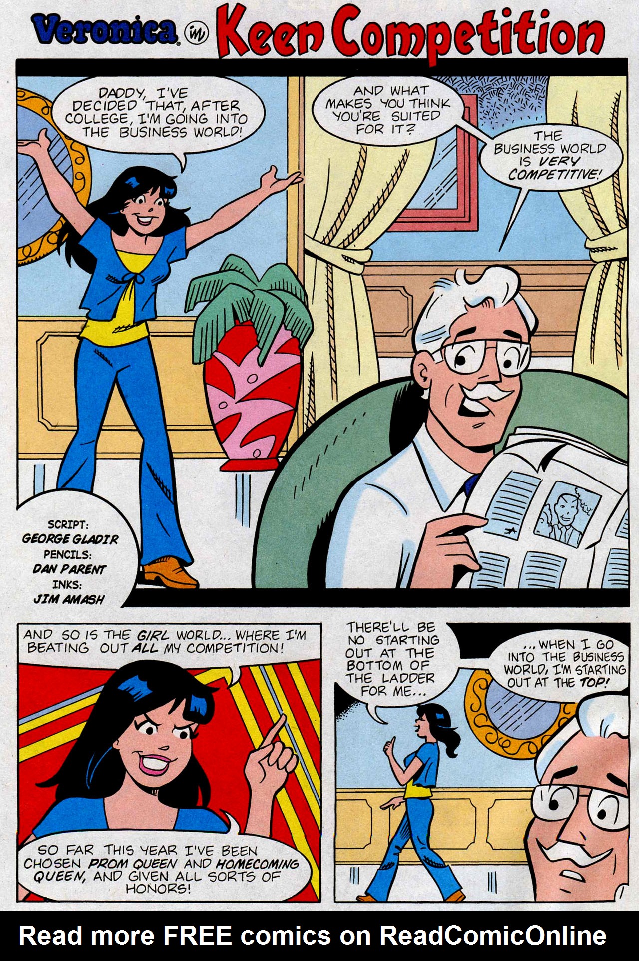 Read online Veronica comic - Issue #188