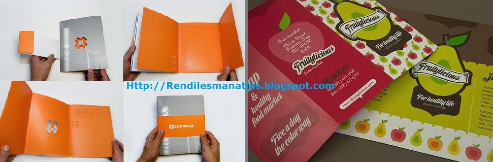 20 Contoh desain brosur unik