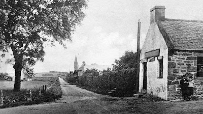 Tour Scotland: Old Photograph Duffus Moray Scotland