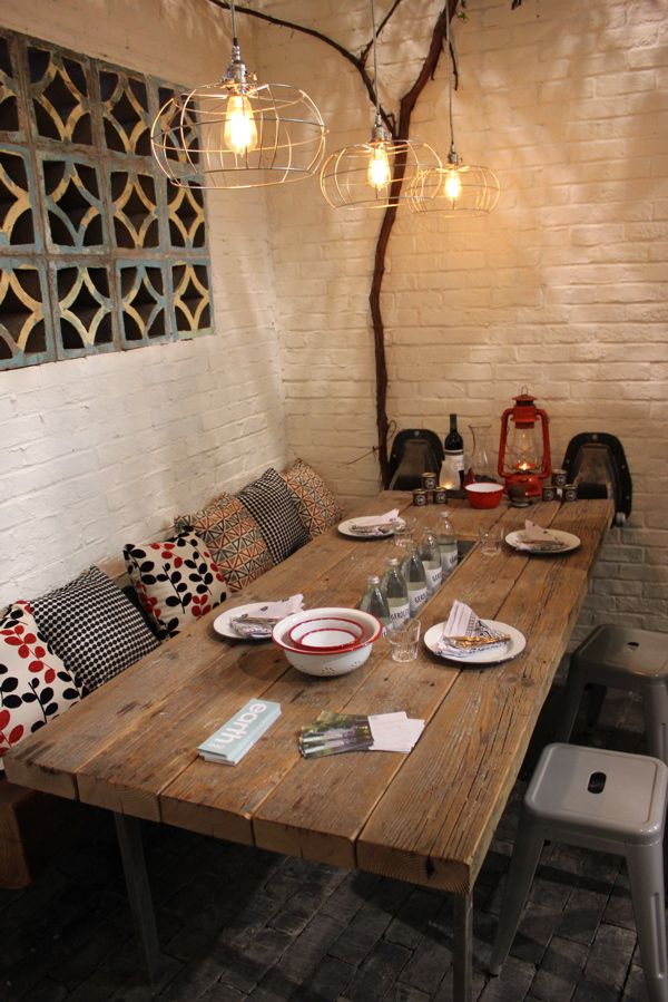 Rustic Garden Tables | Style by Laura