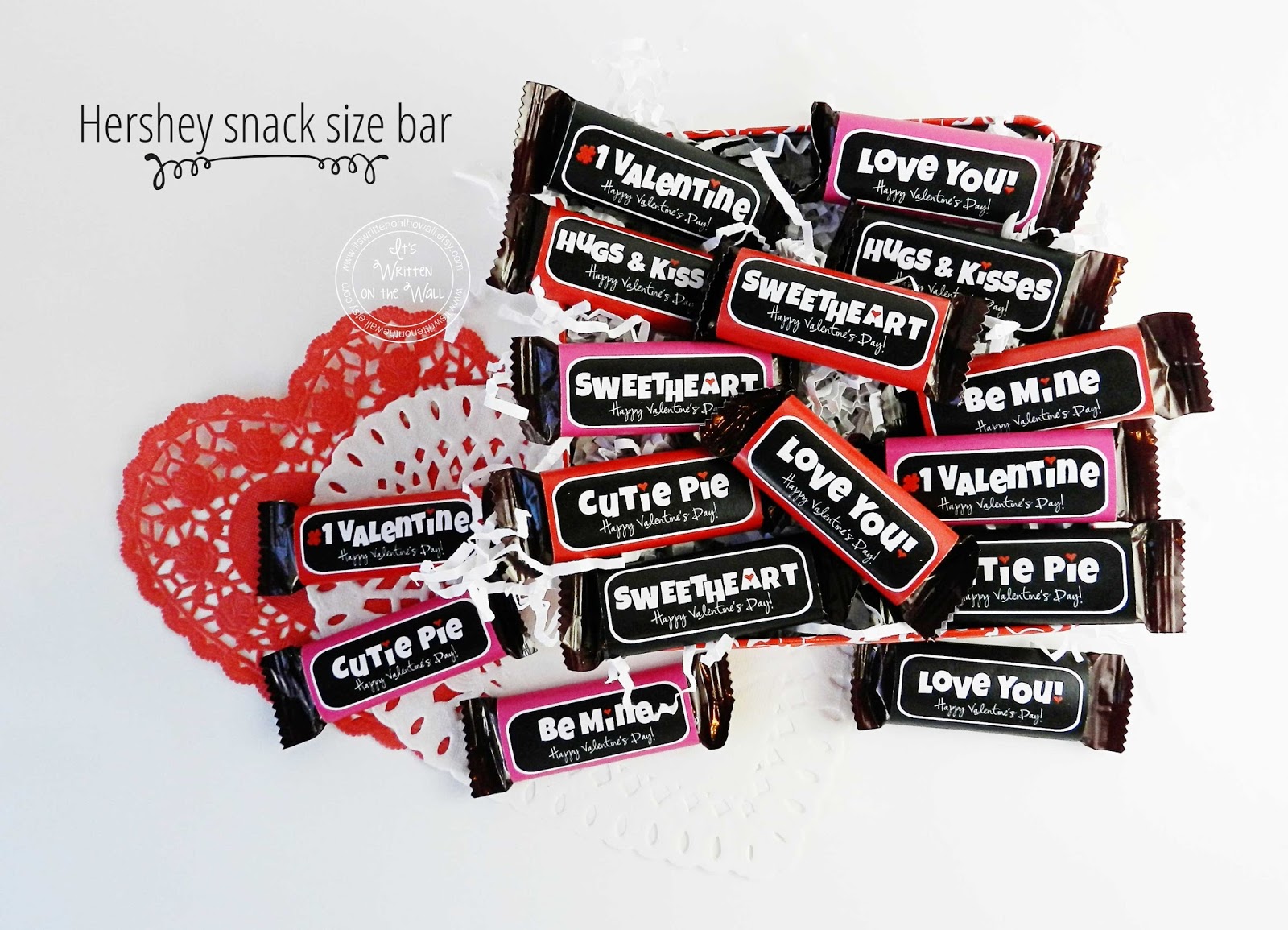 It s Written On The Wall The Cutest Little Valentine Candy Wraps For Snack Size Hershey Bars It s Written On The Wall The Cutest Little Valentine Candy Wraps For Snack Size Hershey Bars
