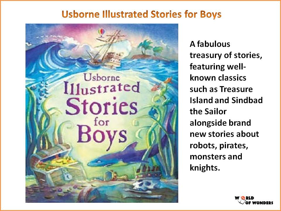 World of Wonders: Usborne Illustrated Stories for Boys
