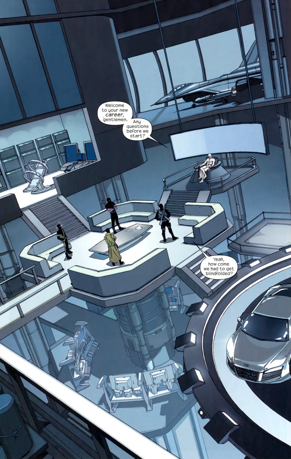 Ler BD: Nemesis. Mark Millar e Steven McNiven (Icon)