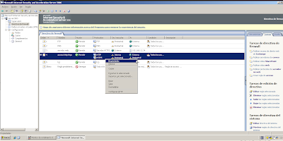 Todos Pueden Mirar algo de Redes.: Proxy en Windows con ISA server.