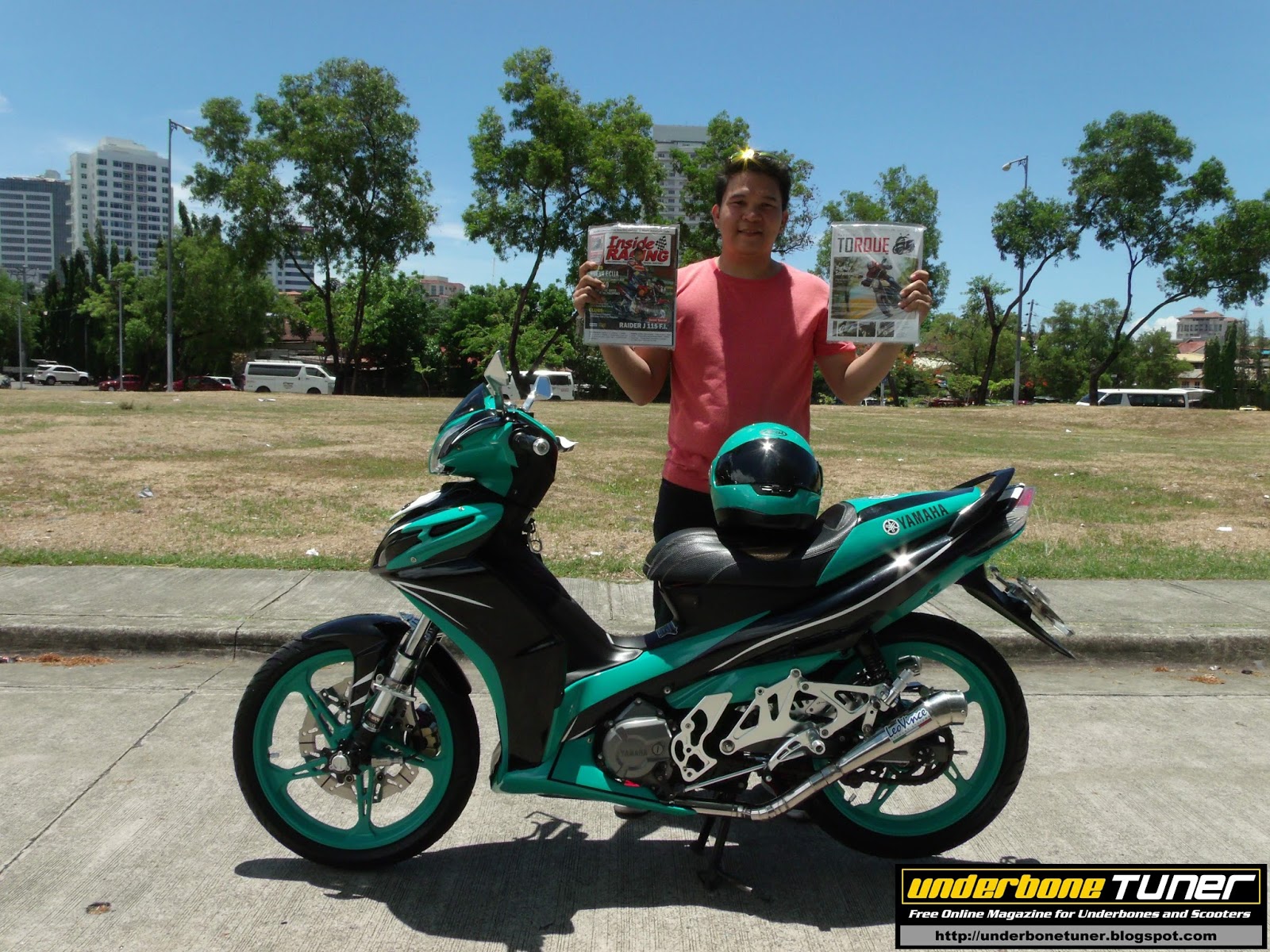 underbone tuner: Petronas Fomula 1 Team Inspired Modified Yamaha Vega ...