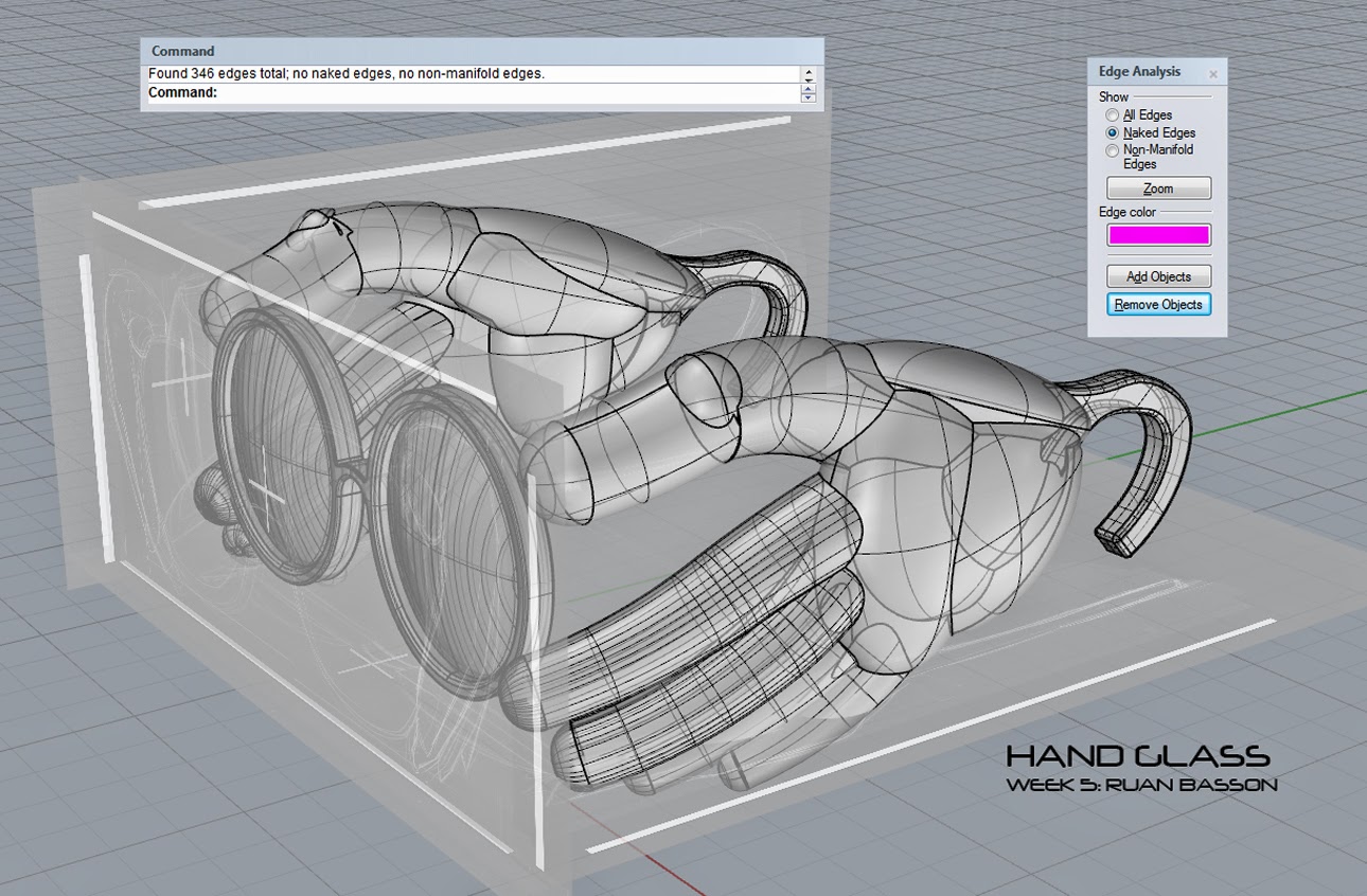 ELDS 205: Computer Aided Product Design: Ruan Basson Week 5: Hand Glass ...