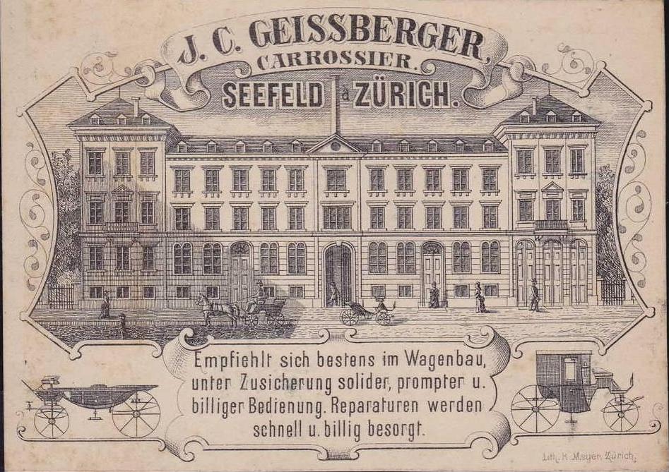 Vierrad-Dogcart Nr. 3880 C. & R. Geissberger, Zurich