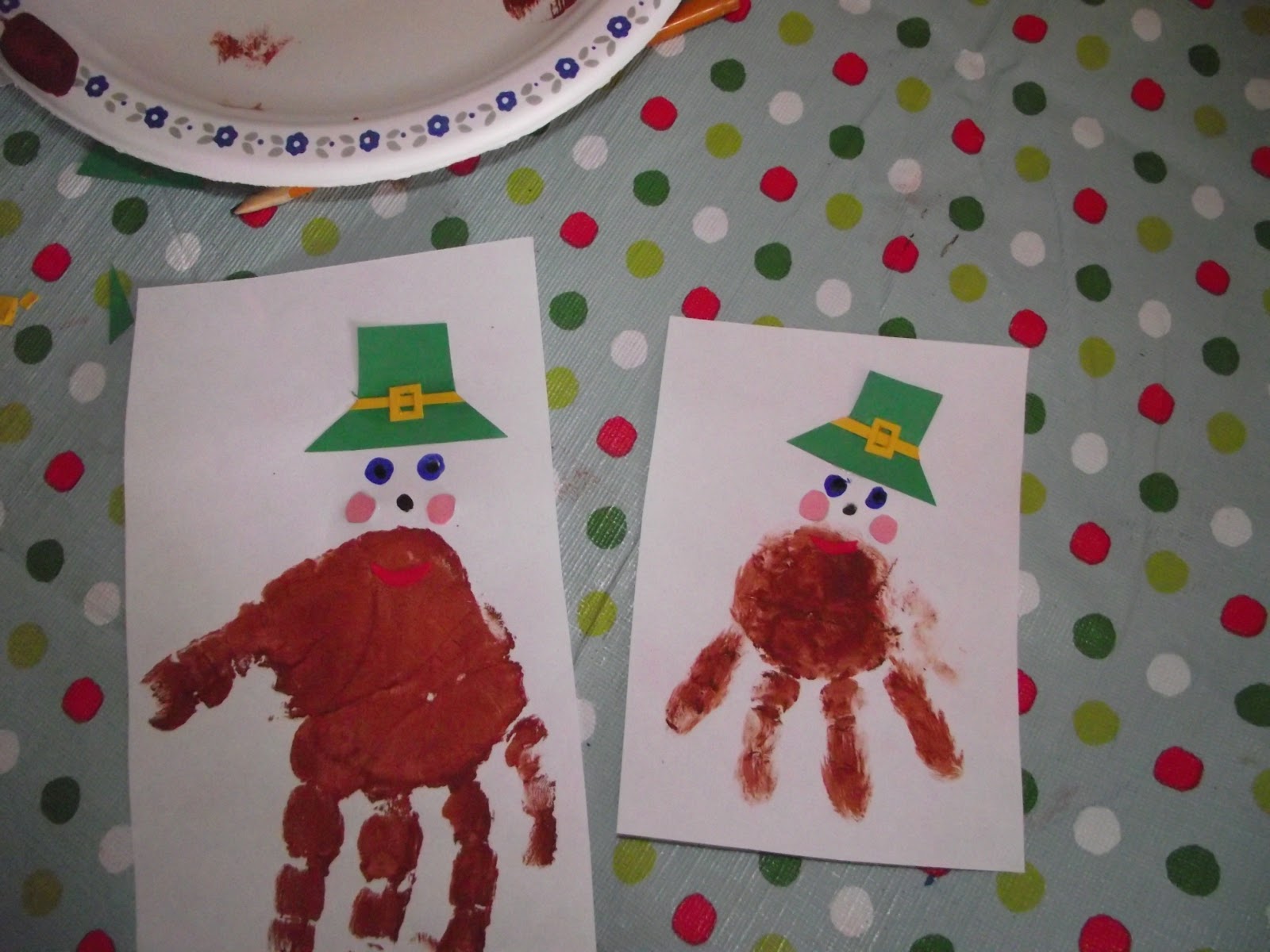 The Bee Family: St Patrick's Day Craft - Leprechaun and Shamrock Tree