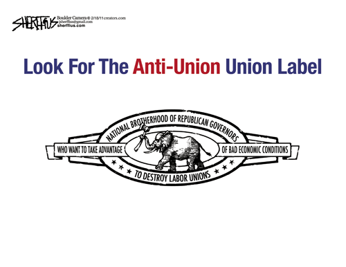 The Frustrated Teacher: Monday Bonus Cartoon Bonus Fun: The Anti-Union ...