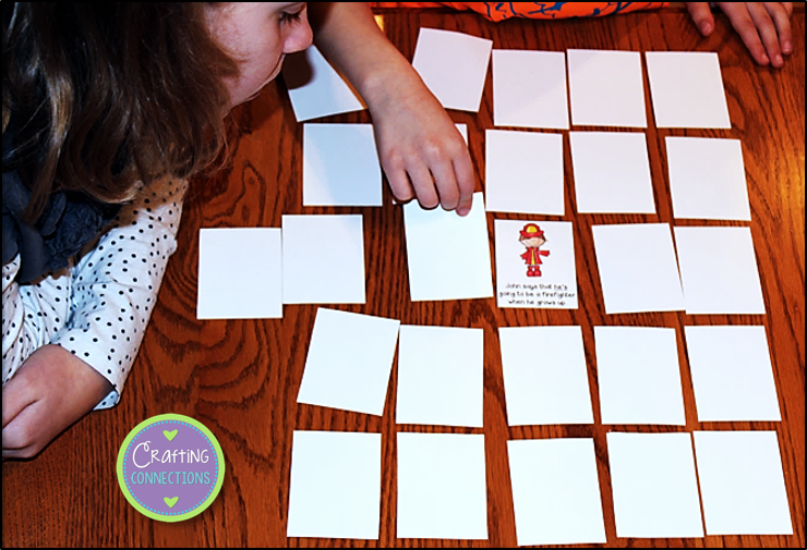 Corkboard Connections: The Memory Game: Making It Meaningful