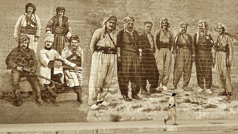 kurdistanart: Kurdish History in Wall Murals~ Sulaymaniyah south of ...