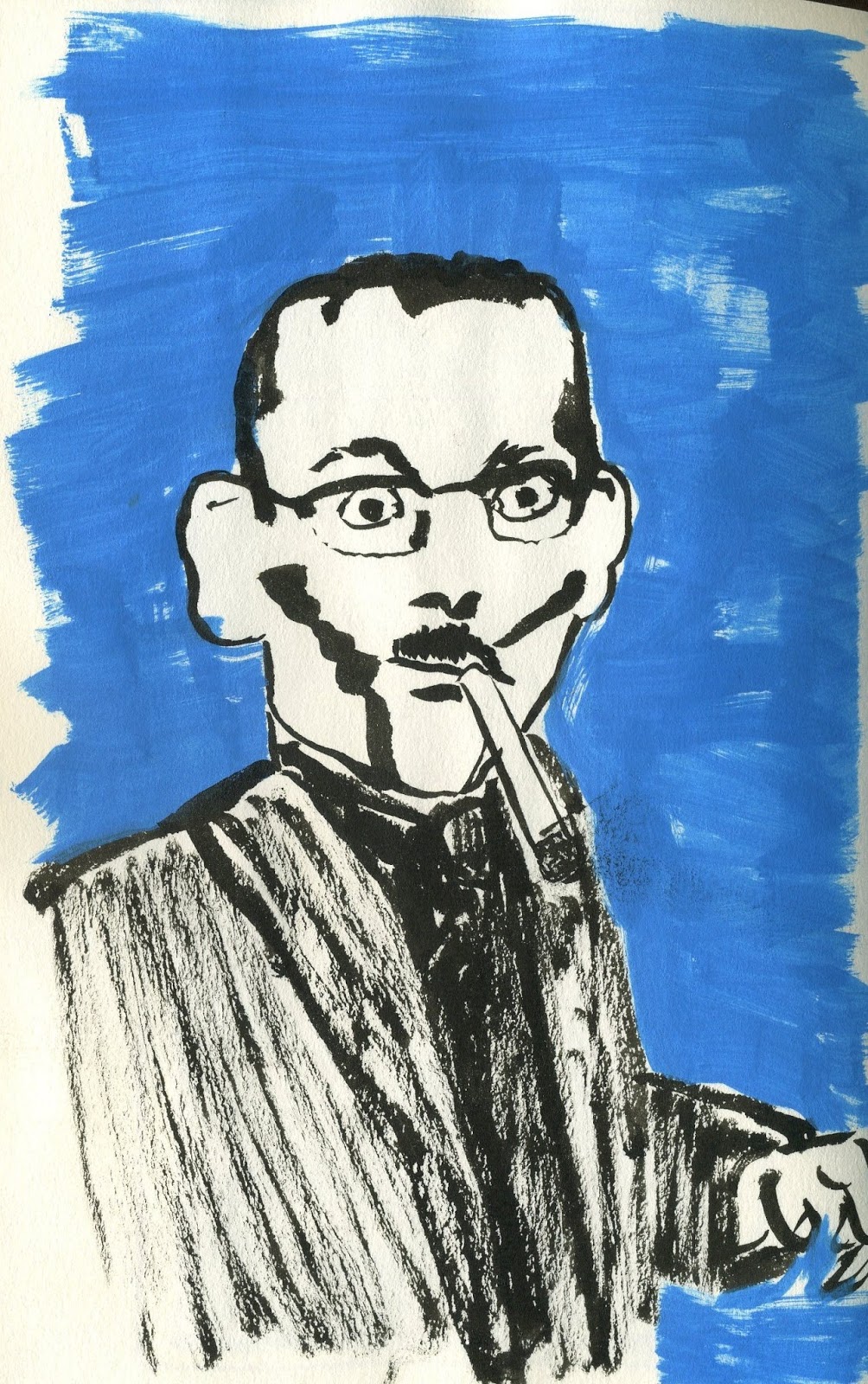 Scribbling With Spirit: Bringing out the Brush Pen for High Contrast ... Scribbling With Spirit: Bringing out the Brush Pen for High Contrast ...