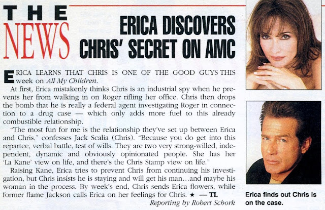 Erica Discovers Chris' Secret On AMC